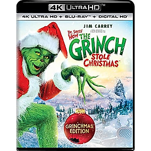 Dr. Seuss' How The Grinch Stole Christmas - Grinchmas Edition 4K Ultra HD + Blu-ray + Digital [4K UHD]