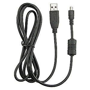 Fujifilm Finepix XP20 Digital Camera USB Cable 5' USB Data cable - (8 Pin) - Replacement by General Brand