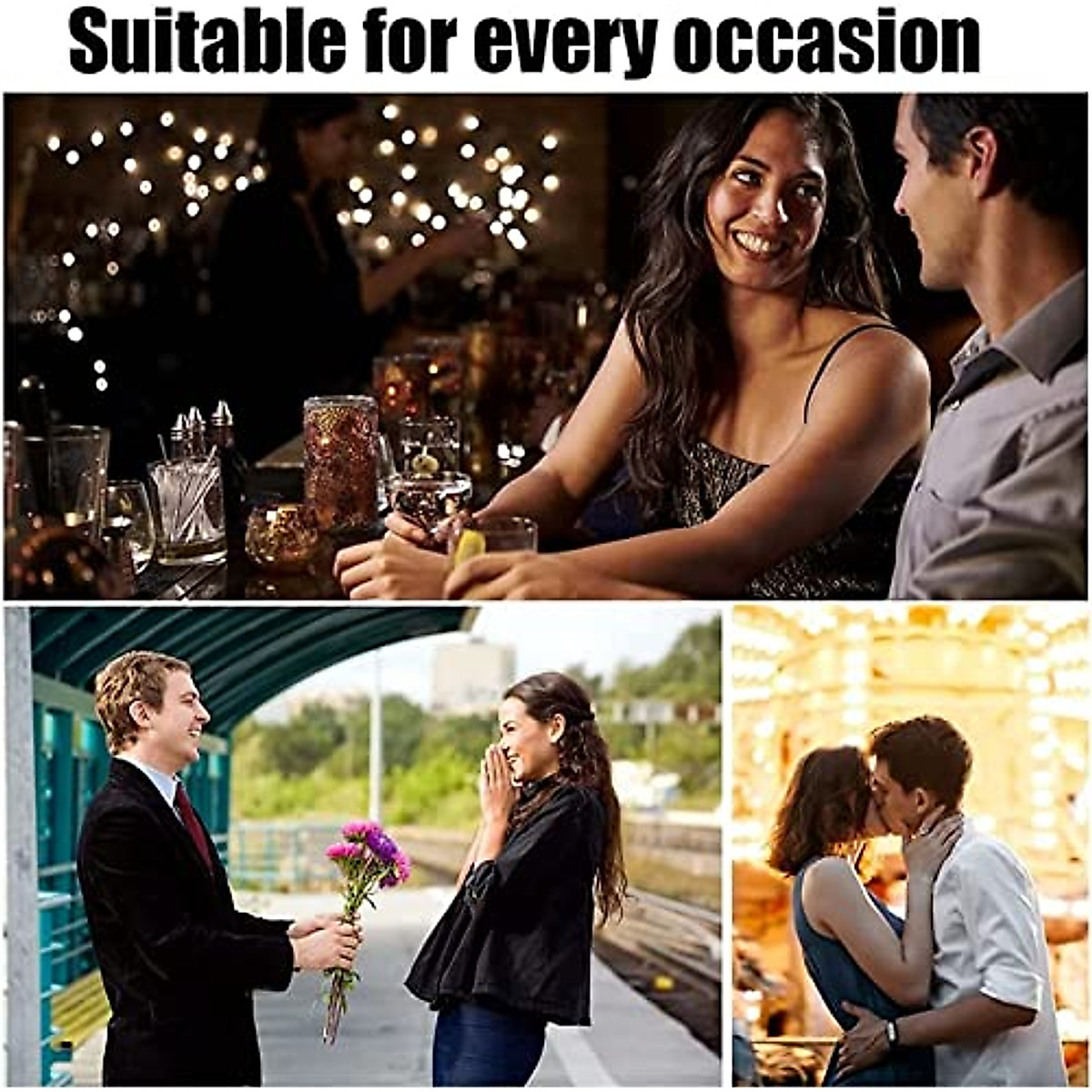 HAGUAN Pheromone Cologne for Men, Golden Lure Pheromone Perfume,Long Lasting Pheromone Perfume for Men Woman, Pheromones for Men To Attract Women Body Spray (Ocean)