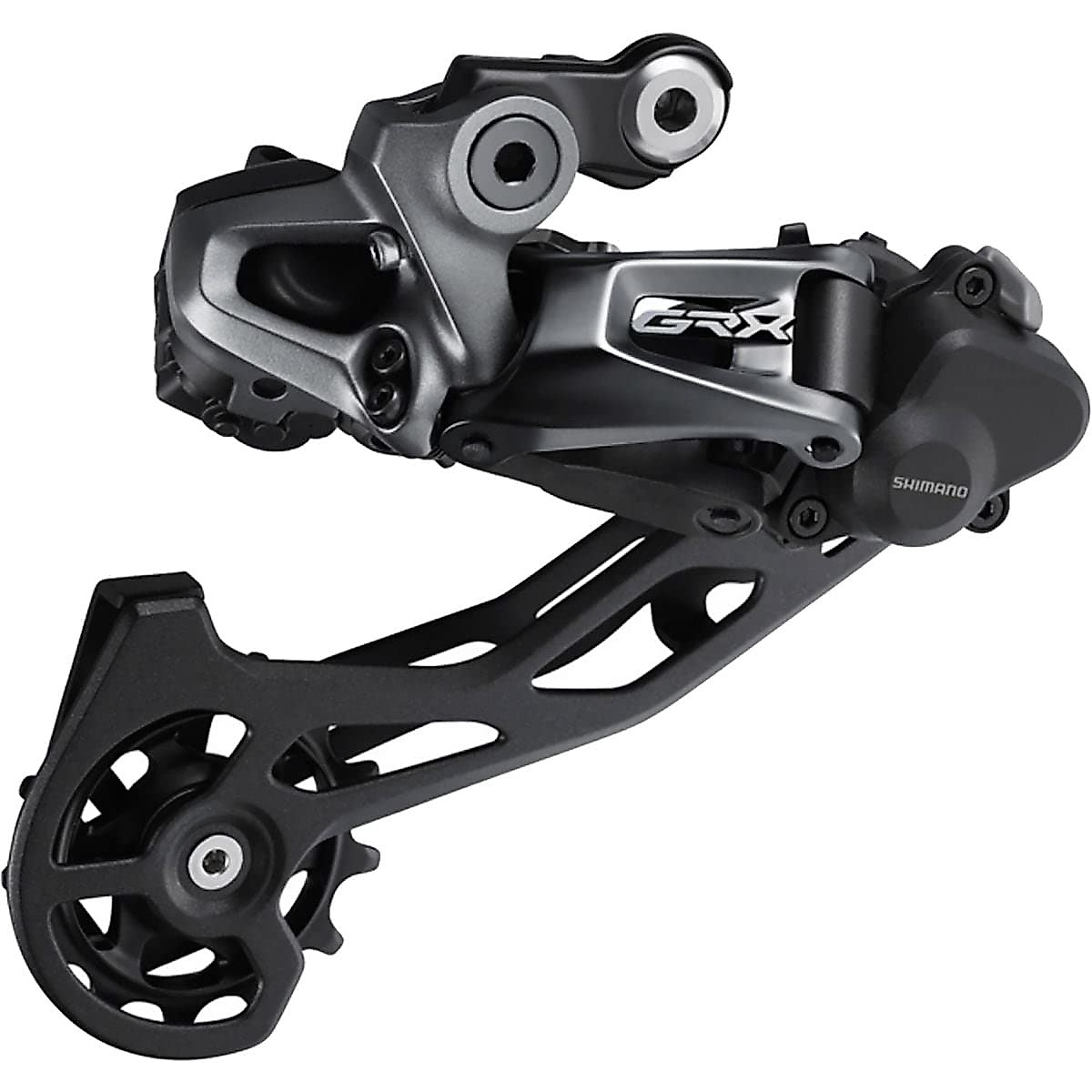 Shimano GRX RD-RX815 Rear Derailleur - 11-Speed, Long Cage, Black, With Clutch, Di2, For 1x and 2x
