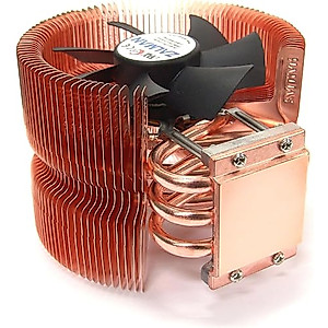 Zalman Computer Noise Prevention System with Silent Fan Pure Copper Heatsink CPU Cooler CNPS9500AT