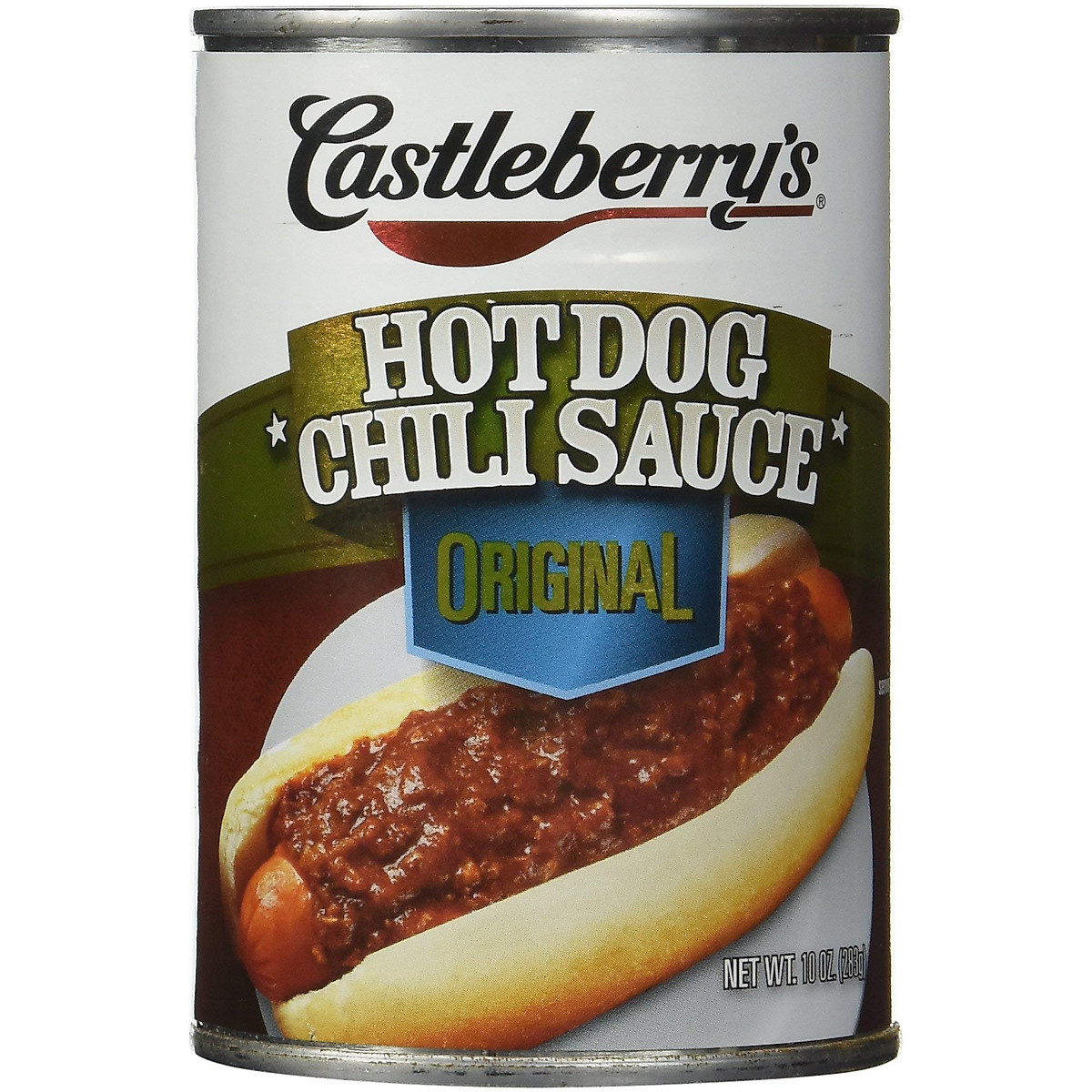 Castleberry's, Hot Dog Chili Sauce, Classic, 10oz Can (Pack of 6) - SET OF 2