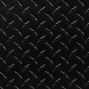 ARKSEN 30 Inch Heavy Duty Aluminum Diamond Plate Tool Box Chest Box Pick Up Truck Bed RV Trailer Toolbox Storage Lockable Organizer with Side Handle and Lock Keys – Black