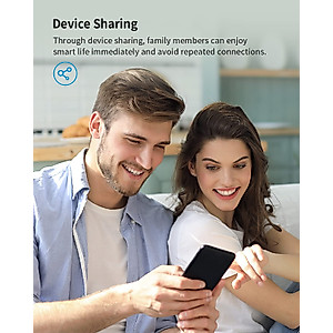 Outdoor Smart Plug, Outdoor Wi-Fi Outlet with 3 Sockets, Compatible with SmartThings, Alexa, Google Home, Wireless Remote Control/Timer by Smartphone, IP44 Weatherproof, FCC/RoHS Certified