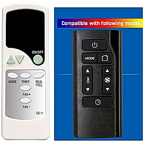 GENGQIANSI Replacement Remote Control for Delonghi Portable AC Air Conditioner PAC EL275HGRKC-3A WH PAC EL275HGRKC-1A WH PACEL275HGRKC-1A PAC EL275HGRKC