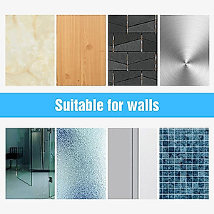 Drill Free Adhesive Hooks, 2024 Upgraded Adhesive Wall Mount Screw Hooks, Hang On Wall Without Nails, Command Hooks for Hanging Pictures for Home Kitchen (3, 2.36 * 2.36 in)