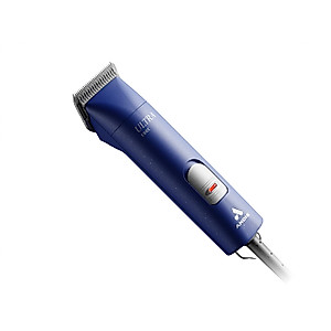Andis 23320 Professional UltraEdge Super 2-Speed Detachable Blade Clipper – Rotary Motor with Shatter-Proof Housing, Runs Calm & Silent, 14-Inch Cord - for All Coats & Breeds - 120 Volts, Blue