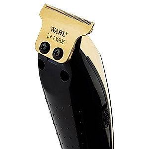 Wahl Professional 5 Star Gold Cordless Detailer Li Trimmer for Professional Barbers and Stylists