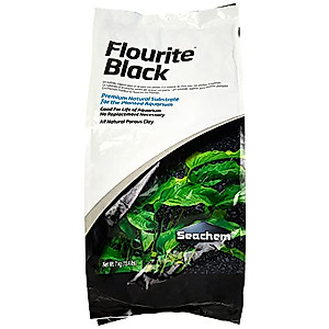 Seachem Flourite Black Clay Gravel Flourish Tabs Growth Supplement | Planted Aquarium Substrate and Plant Root Fertilizer
