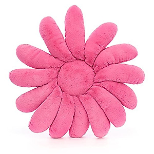 Jellycat Fleury Gerbera Flower Stuffed Animal, Medium 14 inches | Plant Plush Toy | Classic Children's Gift