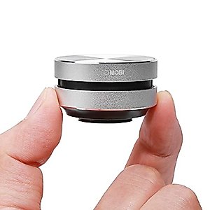 Bluetooth Mini Speaker Bone Conduction Portable Wireless Speaker Stereo Bass Sound Creative Portable Speaker Mini Size Music Player for Home,Outdoor,Travel (Silver)