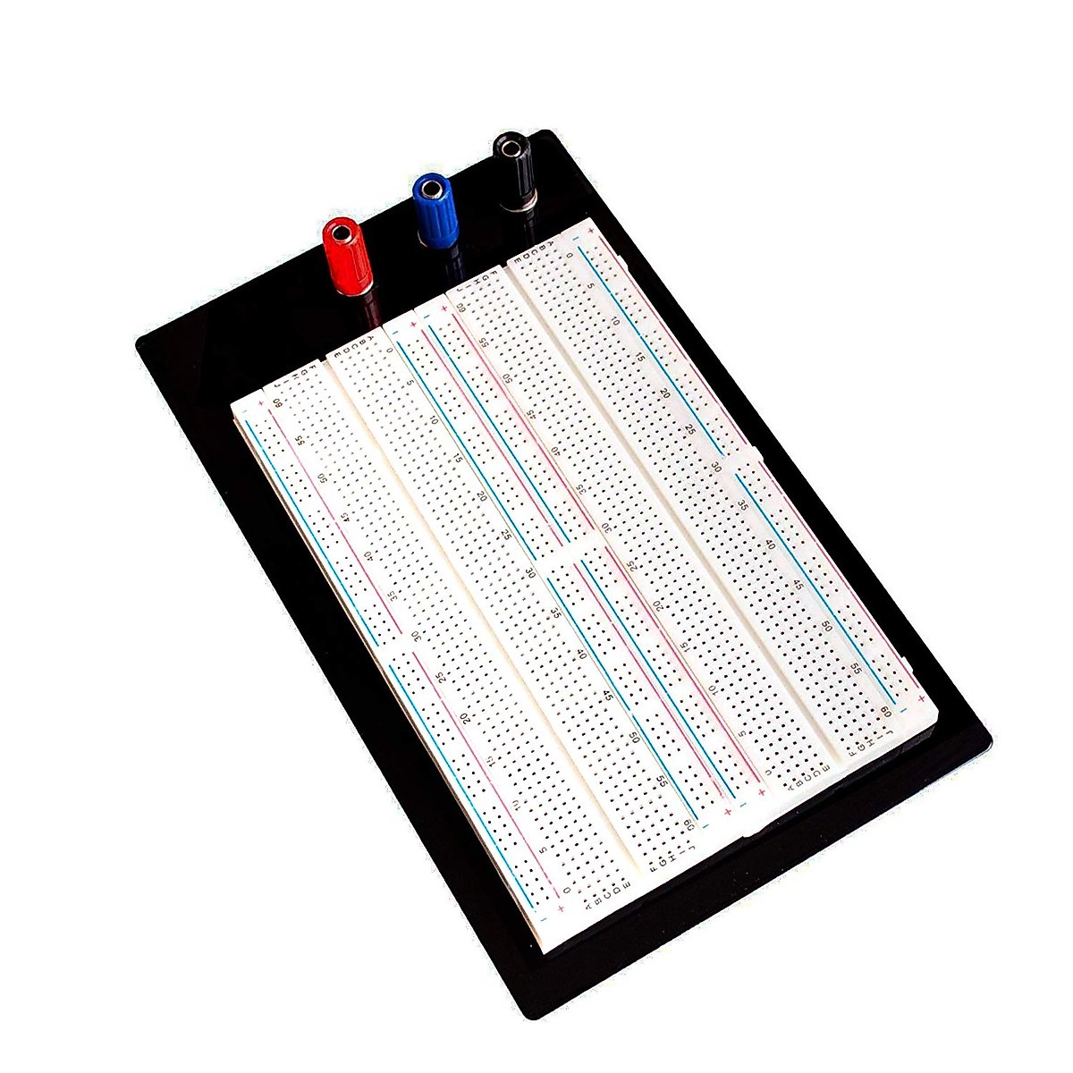 DaFuRui 1660 Tie-Points Solderless Breadboard Large Breadboard with Aluminum Back Plate for Arduino