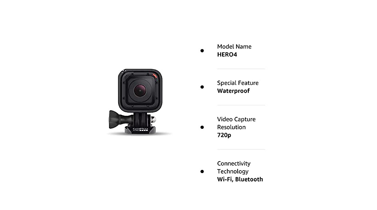 GoPro HERO4 Session Waterproof Action Camera - Compact & Portable