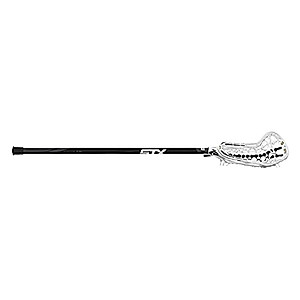 STX Lacrosse Exult 600 Complete Stick with Runway Pocket, White