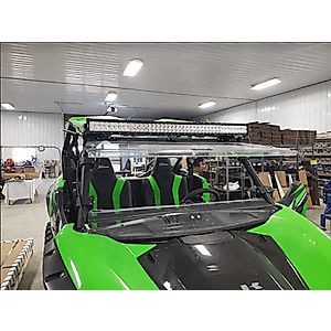 PBR Products compatible with Kawasaki KRX 1000 Roof Mounted Light Bar Brackets - Fits 42" Light Bar