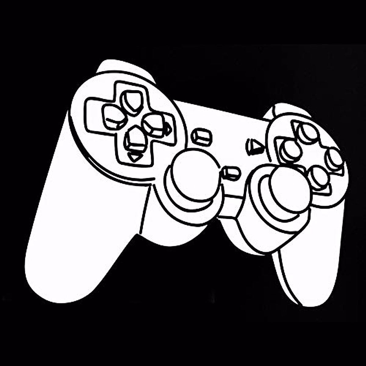 Car Sticker 15.5CM11.8CM Gaming Joystick Joypad Controller Gamepad Vinyl Decoration Car Sticker C22-0380