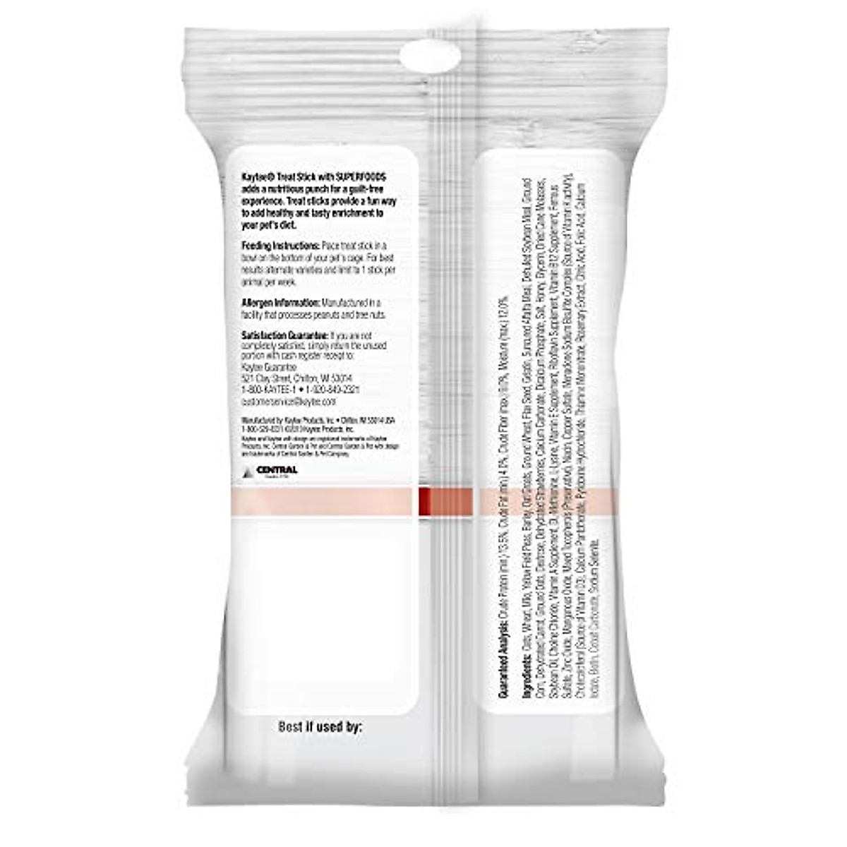 Kaytee Treat Stick with Superfoods,5.5 Ounces