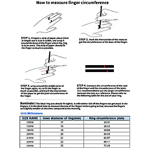 Dreamtimes Irish Knot Celtics Star Ring for Women Supernatural Pentagram Wicca Amulet Couple Rings Hamsa Fatima Hand Ring Vintage Religion Amulet Stainless Steel Jewelry Gifts (Knot Celtic, 20MM)