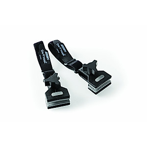 Camco RV Awning De-Flapper | Features a 2-Inch Wide Clamp with Soft Grippers, a Durable Nylon Design, and a 13-Inch Strap Length | 2-Pack (42061)