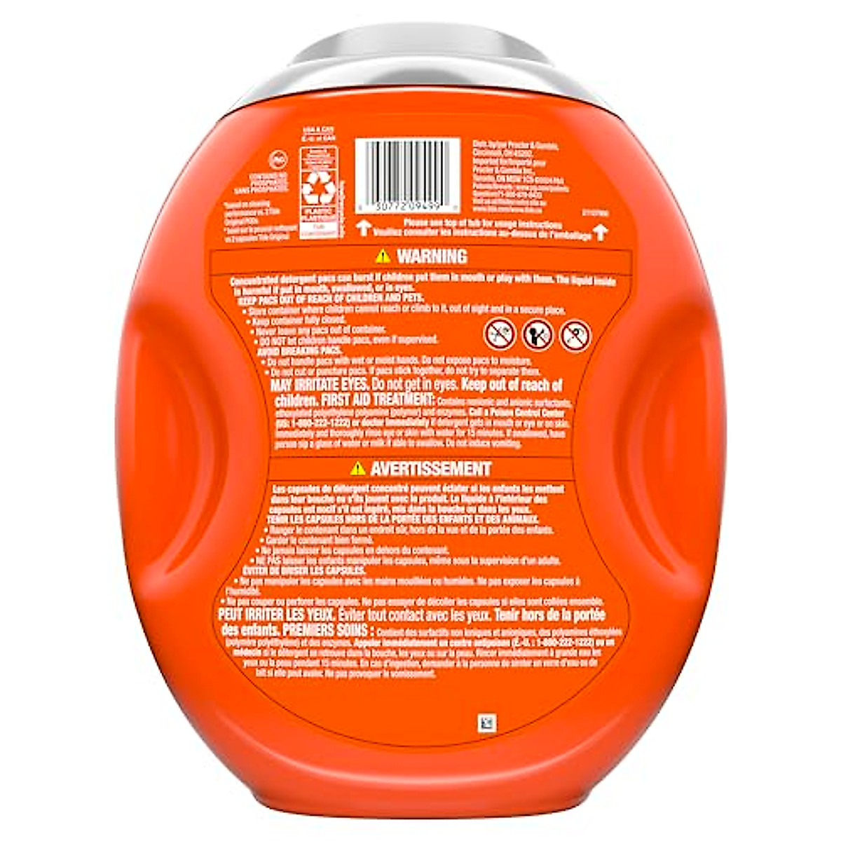 Tide Power Pods Laundry Detergent Pacs with Febreze Freshness with Odor Eliminators, Botanical Rain Scent, 45 Count