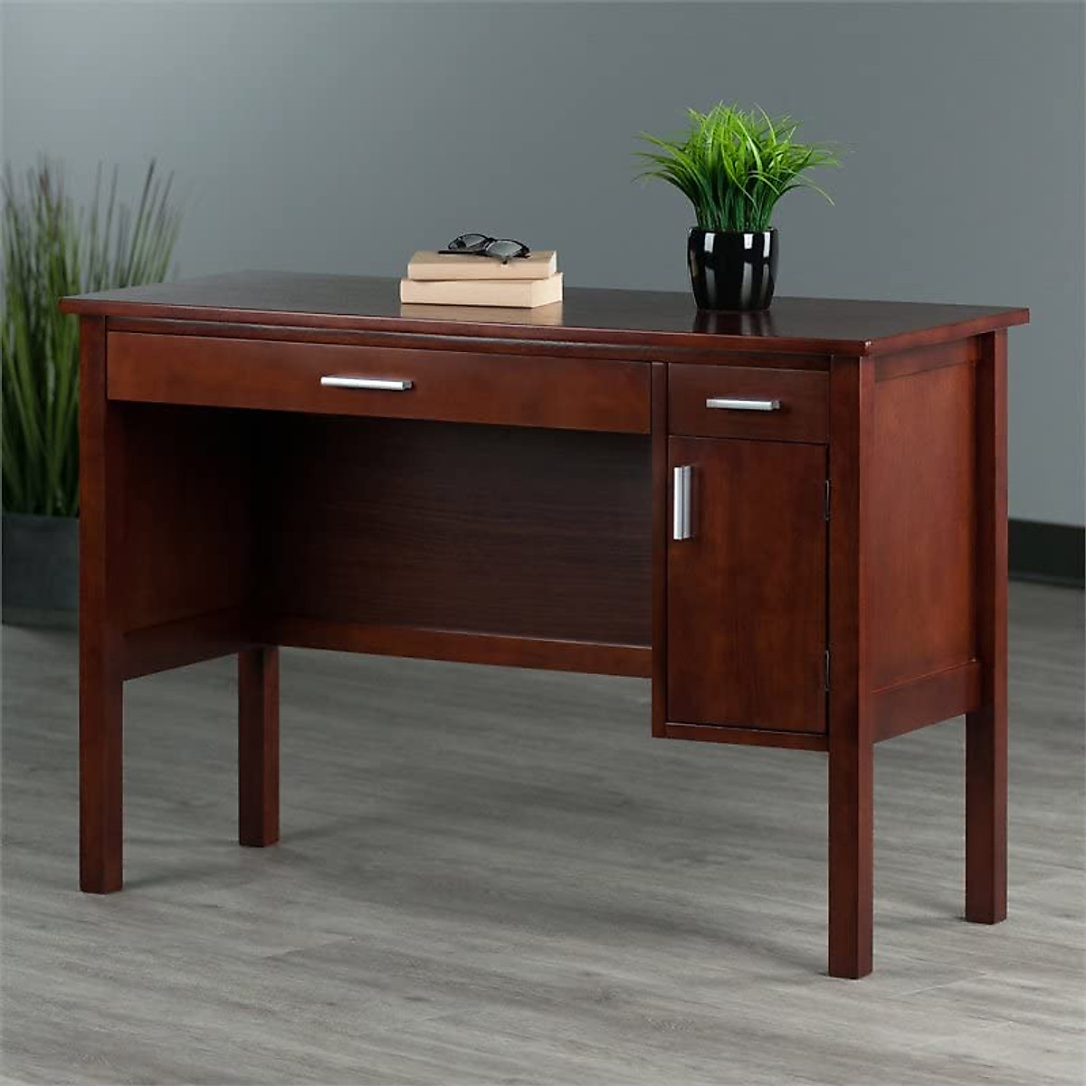 Winsome Trading DROPSHIP, us_furniture, WIHT8 Emmett Writing Desk, Walnut