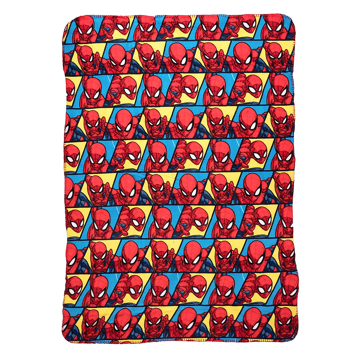 Spiderman Fleece Throw Blanket - Fun Superhero Fleece Throw Blanket for Girls & Boys, Soft & Cozy Plush Lightweight Fabric Bed Cover, Cool Bedroom Decor, Kids Throw Blanket - Size 45”x 60”