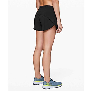 Lululemon Athletica LULULEMON Speed Up Short (4'' Inseam, 2, Black)