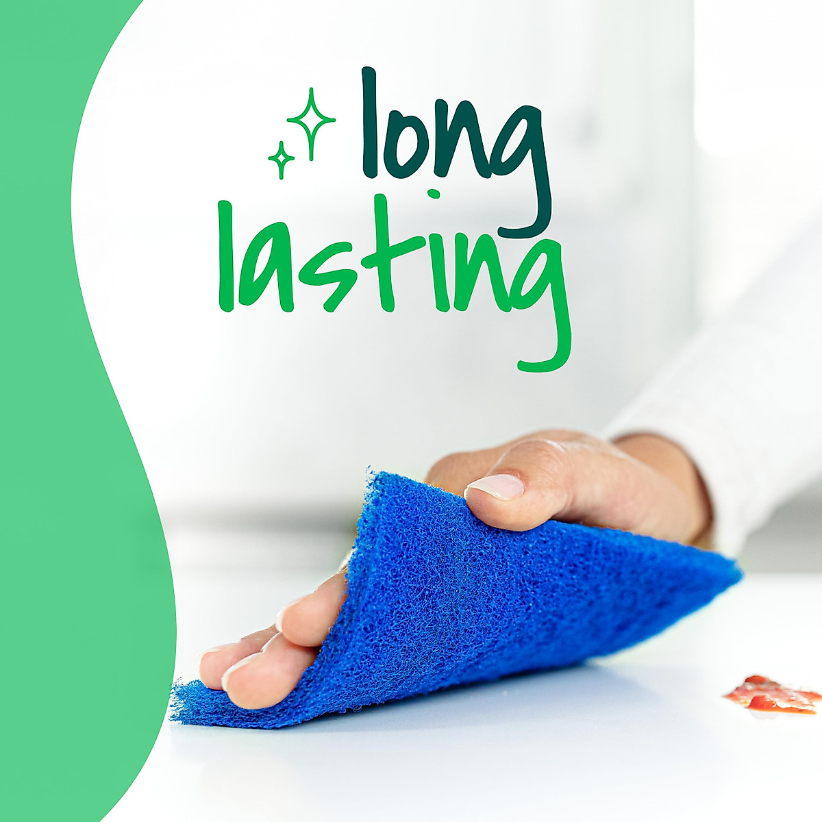 Scotch-Brite Non-Scratch Scour Pads, Scouring Pads for Kitchen and Dish Cleaning, 3 Pads