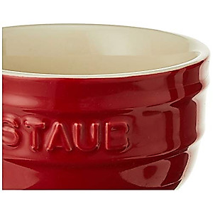 STAUB Ceramics Prep Bowl Set, 2-piece, Cherry