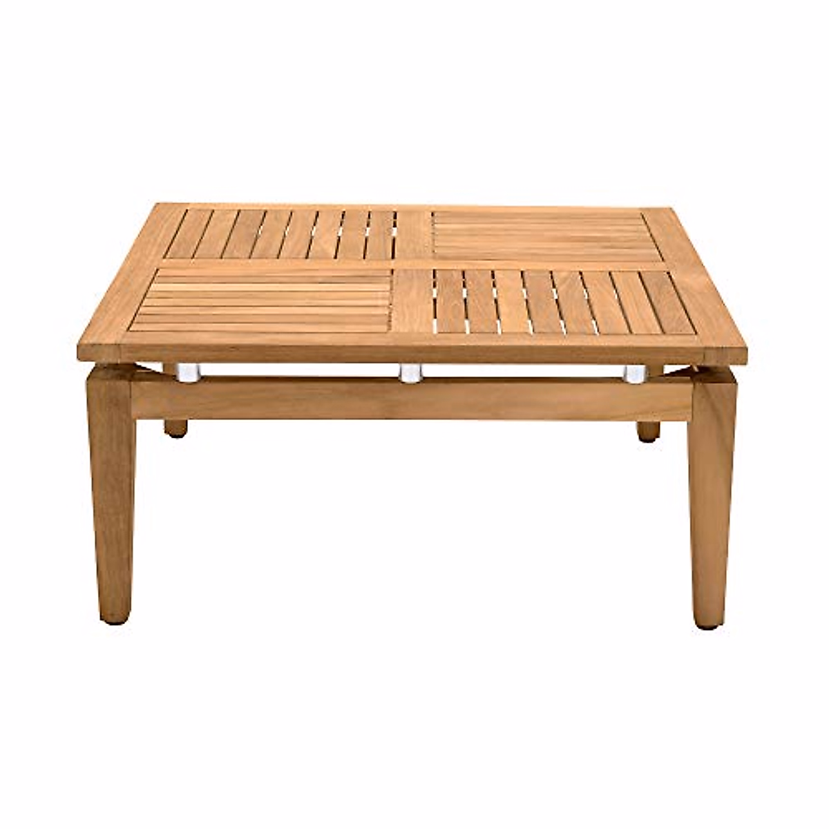 ARMEN LIVING LCARCOTK Arno Outdoor Square Teak Wood Coffee Table