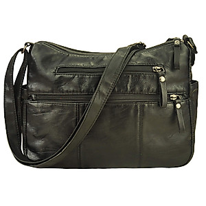 VOLGANIK ROCK Purses for Women Soft PU Leather Shoulder Bag Ladies Crossbody Purse and handbags Lightweight Pocketbook