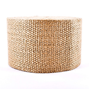 Upholstery/Craft Jute Webbing (Burlap), 3.25 Inches X 10 Yards-Natural