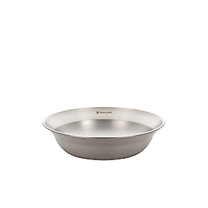 Snow Peak Stainless Steel Tableware Bowl L,Silver,TW-031K