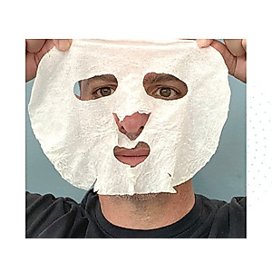 After shave Mask For Men, Menthol Scent, Alcohol Free 40 Applications, 40 Single Use Mens Aftershave Towelettes,Travel Size, Soothes Shaving Irritation.