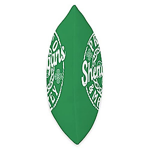 Lucky Family Funny Saint Paddy's Day Apparel Tee Prone to Shenanigans and Malarkey Funny St Patricks Day Boys Throw Pillow, 18x18, Multicolor