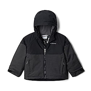 Columbia Boys Alpine Action Ii Jacket, Black Heather, Black, Medium