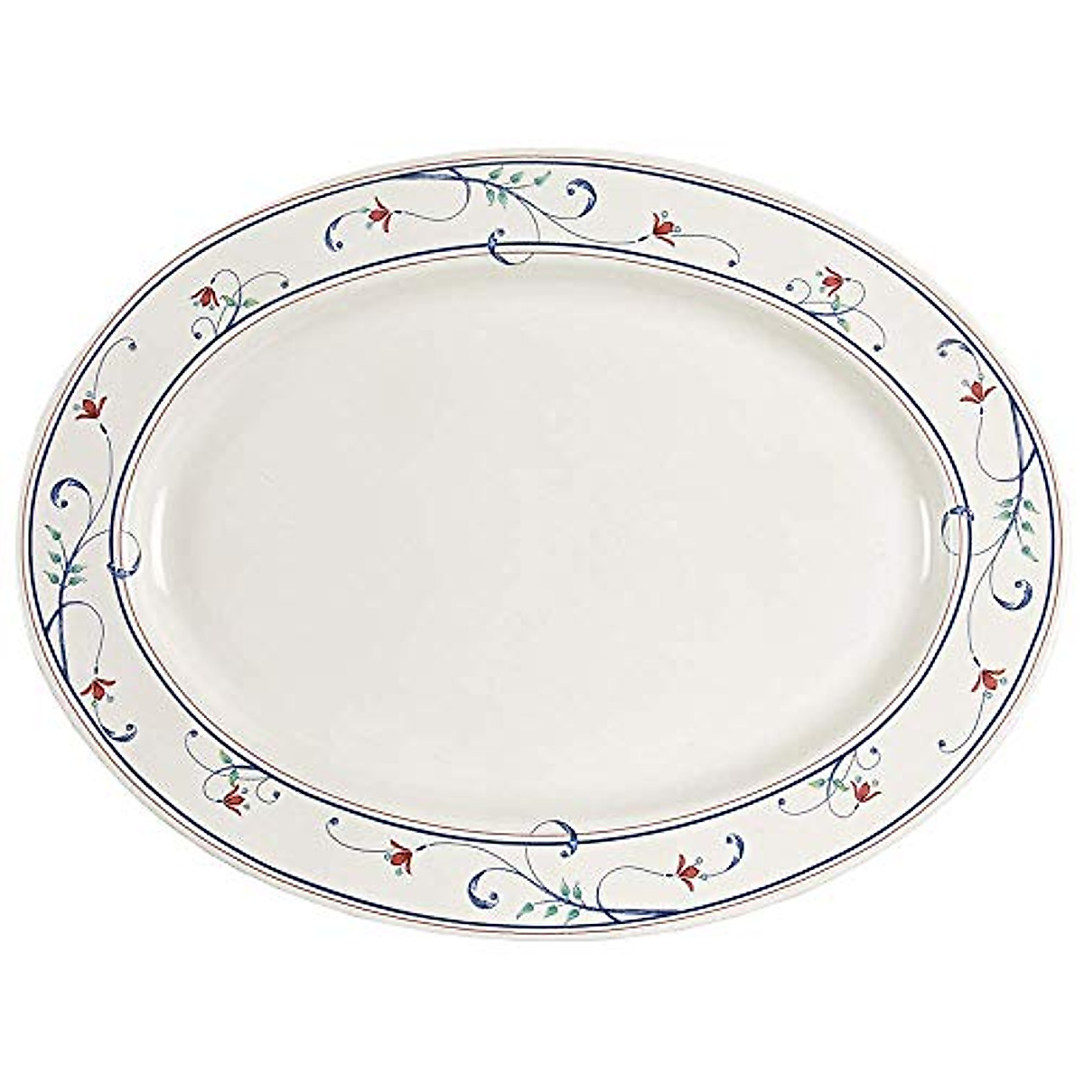 Mikasa Annette 15" Oval Serving Platter