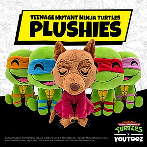 You Tooz Leonardo Plush Toy, 9 Inch Teenage Mutant Ninja Turtles Plushie, Blue Uniform, Soft Stuffed Toy for Ages 15 and Up