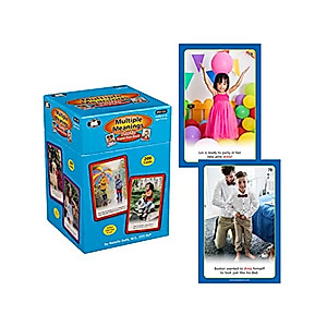 Super Duper Publications | Photo Multiple Meanings Super Fun Deck | Expand Vocabulary and Learn Definitions of English Words