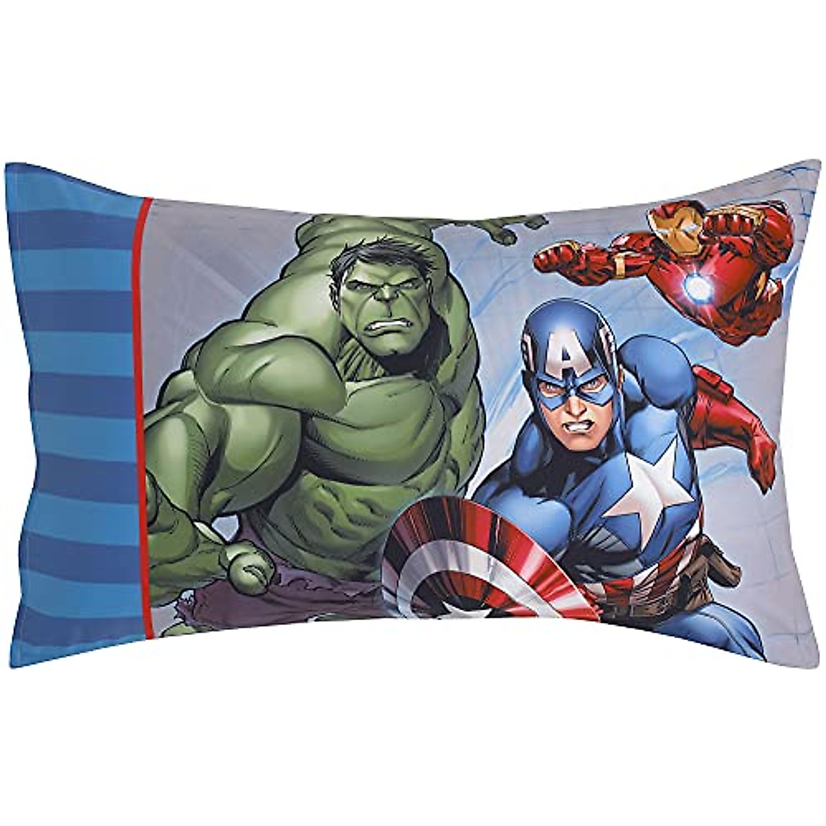 Crown Crafts Infant Products Marvel Avengers 4 Piece Toddler Bedding Set