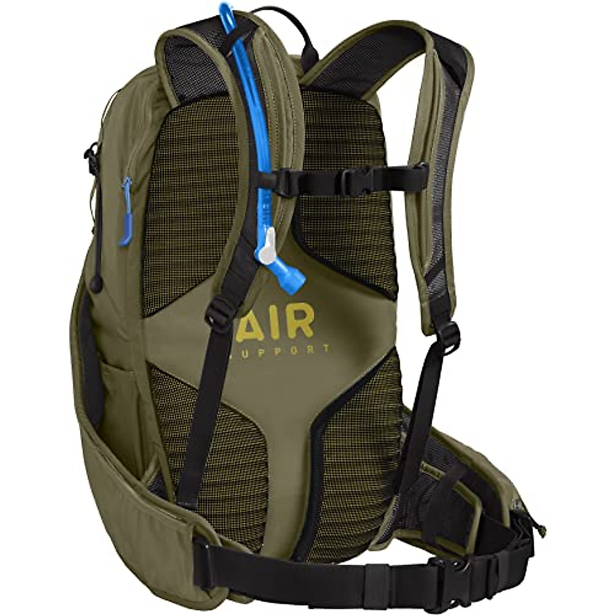 CamelBak Fourteener 26 Hiking Hydration Pack - Hike Backpack - 100oz , Burnt Olive/Golden Palm