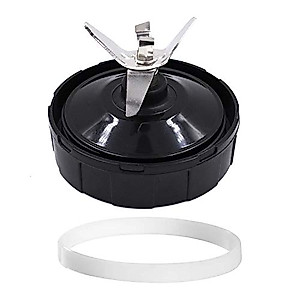 6 Fins Blender Blade 4inch Female Blade for Nutri Ninja iQ 900W BL454-70 BL455-70 and 1000W BL481-70 BL482-70 BL483-70 BL480 BL480D Blender Replacement Parts