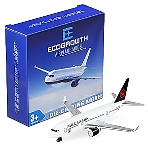 EcoGrowth Model Planes Canada Airplane Model Airplane Toy Plane Aircraft Model for Collection & Gifts