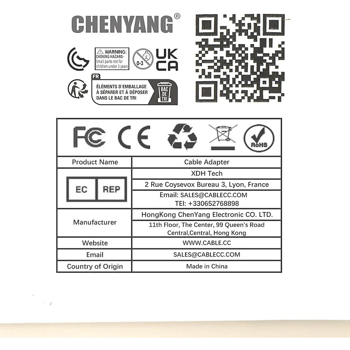 chenyang USB C HUB,USB C to RJ45/USB A/C Data/PD 65W Fast Charging 4 in 1 Multiport Adapter Support Network/Data/Charging Working at The Same time