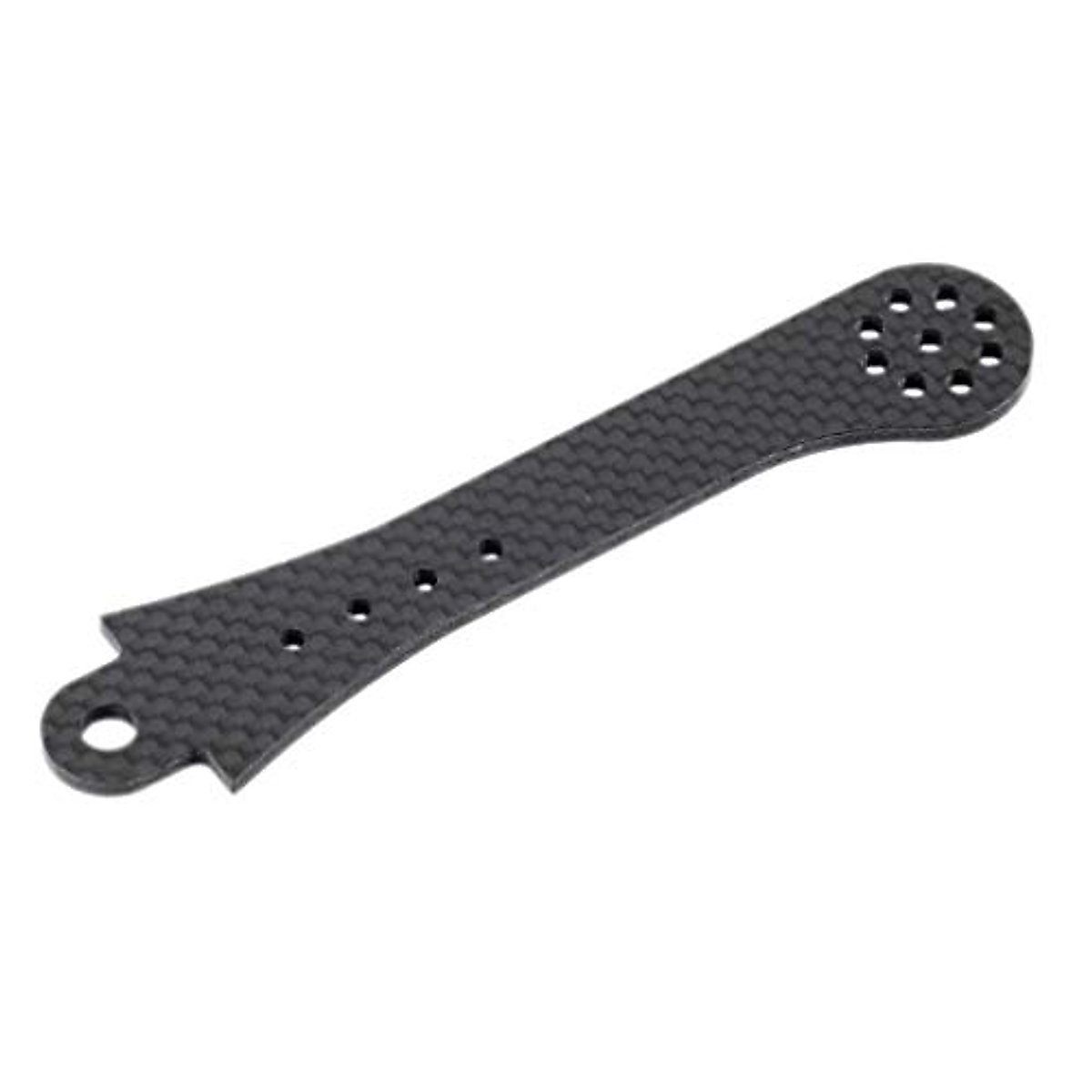 Ronsit New FPV Carbon Fiber Transmitter Monitor Mount for Futaba/JR/Hitec 7-8'' LCD Support