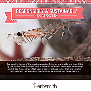 Herbsmith Pure Krill - Wild-Caught Antarctic Krill - Just 1 Ingredient - Astaxanthin for Dogs - Ready-to-Use Omega 3s – Alternative to Krill Oil for Dogs - 75g