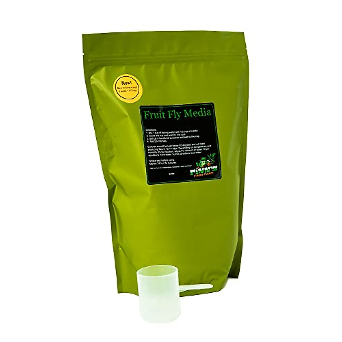 Finn's Frog Farm Fruit Fly Media (Makes 24 Cultures)