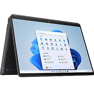 HP Spectre Touch x360 14 in Ash Convertible Laptop 12th Gen Intel i7 10-Core Processor up to 4.7GHz 32GB DDR4 1TB SSD 13.5in WUXGA Backlit Keyboard Win 11 (14-EF000-Renewed)