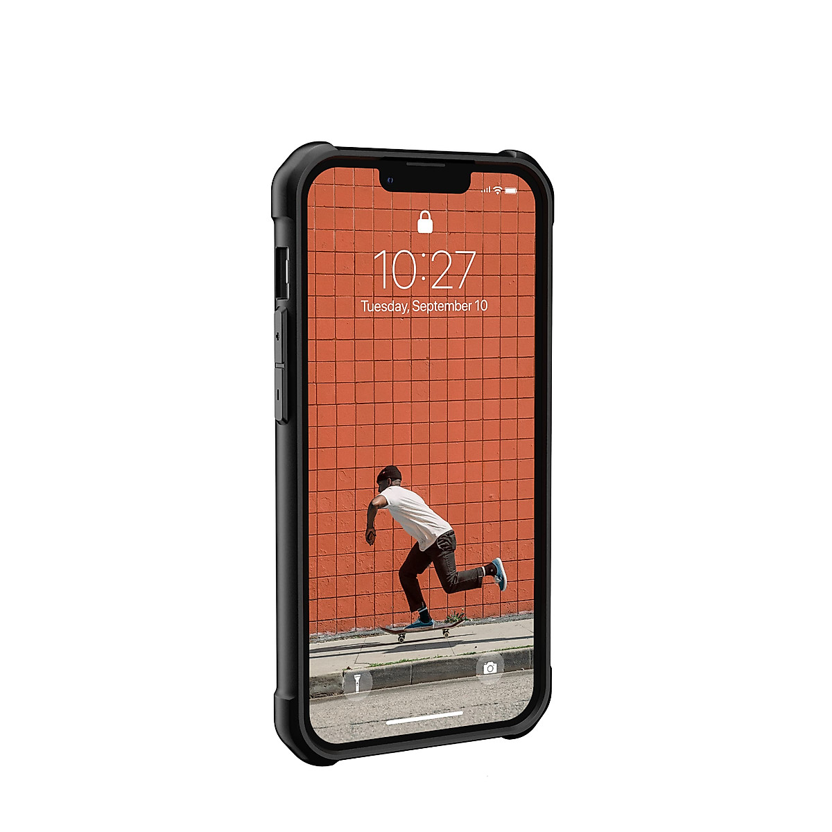 URBAN ARMOR GEAR UAG Designed for iPhone 13 Pro Case Kevlar Black Feather-Light Heavy Duty Shockproof Slim Rugged Metropolis LT. Protective Cover, [6.1 inch Screen]