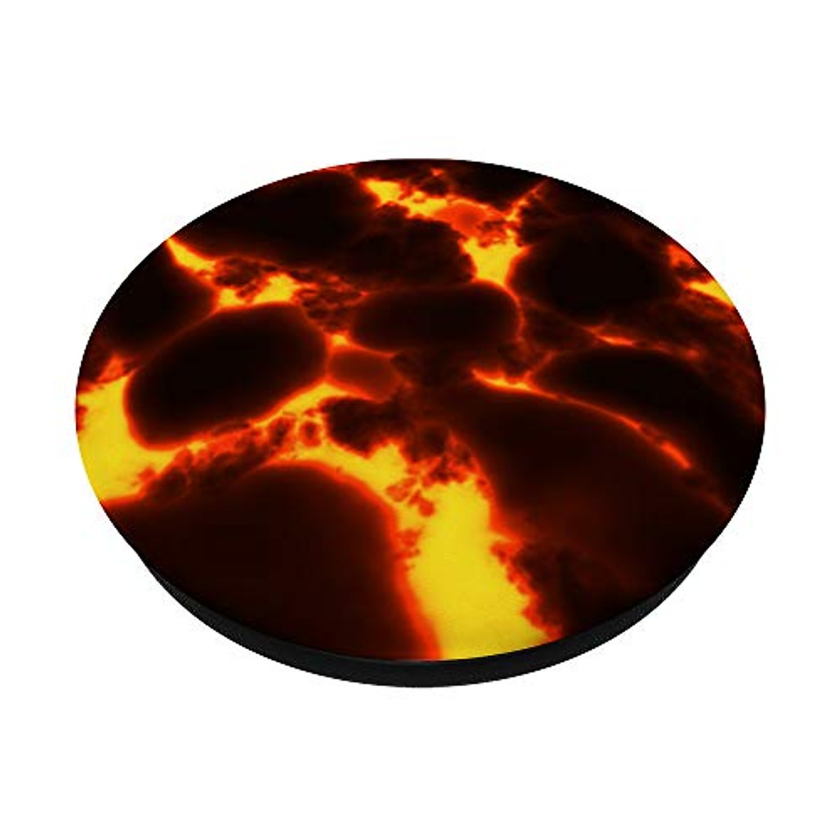 Lava Fire Rock Pattern PopSockets PopGrip: Swappable Grip for Phones & Tablets
